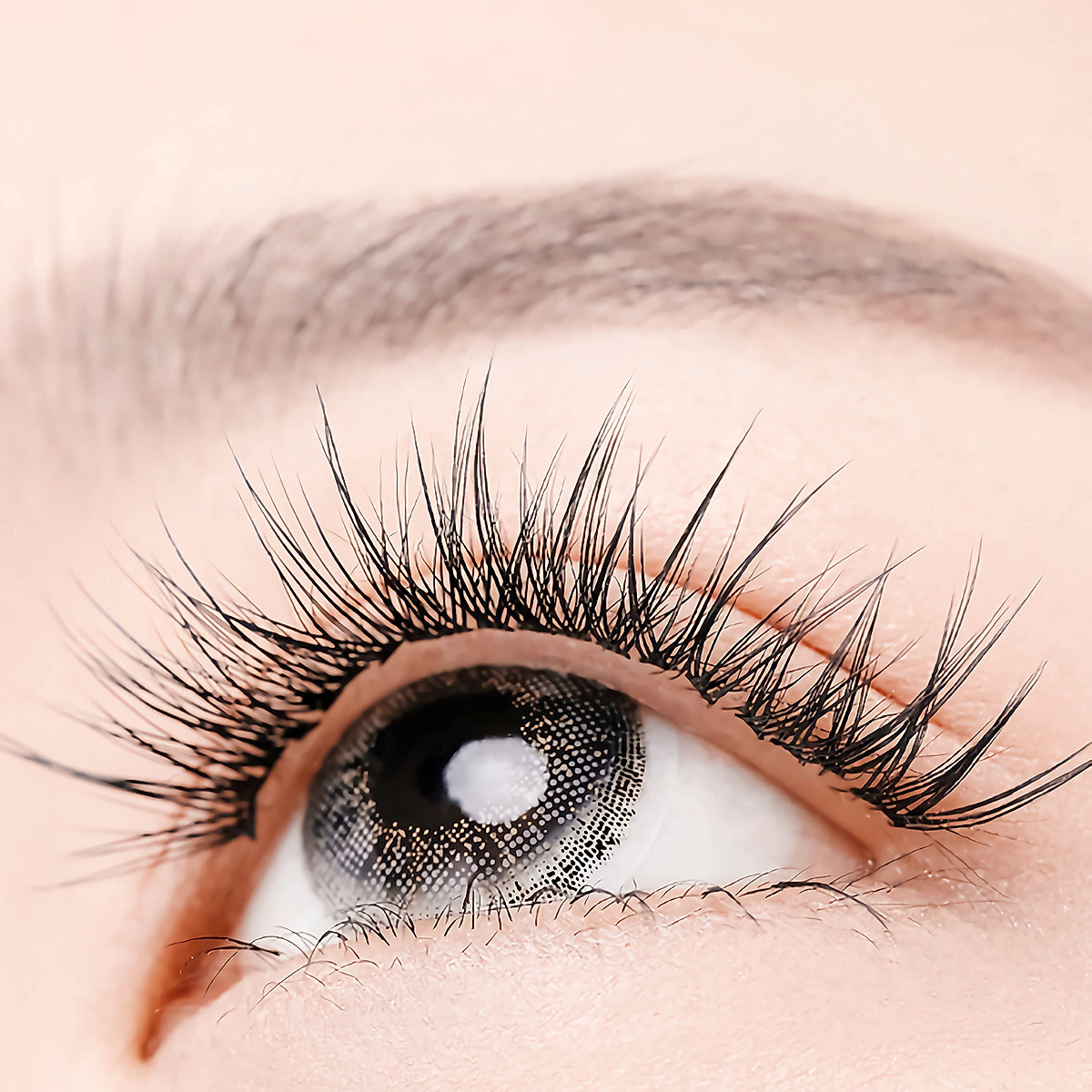 IECILI Individual Lashes/Lash Clusters 480pcs 8-14mm Cluster Eyelash Extensions /12 Roots/C Curl /0.07mm Cluster Lashes/Faux Mink Lash Extensions (C Curl, Fishtail Lashes-0.07mm)