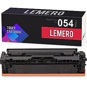 LEMERO 054 Black Compatible Toner Cartridge Replacement for Canon 054 054H CRG-054 for Color imageCLASS MF642Cdw MF644Cdw LBP622Cdw MF641Cdw Laser Printers (Black 1-Pack)