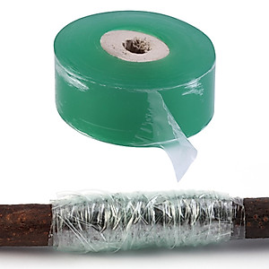 Hyuduo 2PCS Grafting Tape 1 Inch SelfAdhesive Bonsai Garden Grafting Tape 100M/328ft for Plants Fruit Trees Flowers Tomato,Grafting Knife