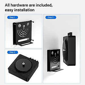 Wall Mount for Sonos Amp Mount Slim Design Compatible with Sonos Wireless Amplifier Mounting Bracket with Ventilation Holes