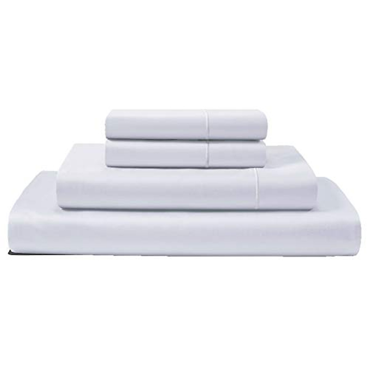 Egyptian Cotton Sheets for Queen Size Bed, Certified 800 Count Queen sheet set, Luxury Cotton Queen Bed Sheets queen sheets deep pocket, Egyptian Cotton Sheets Queen Size - White