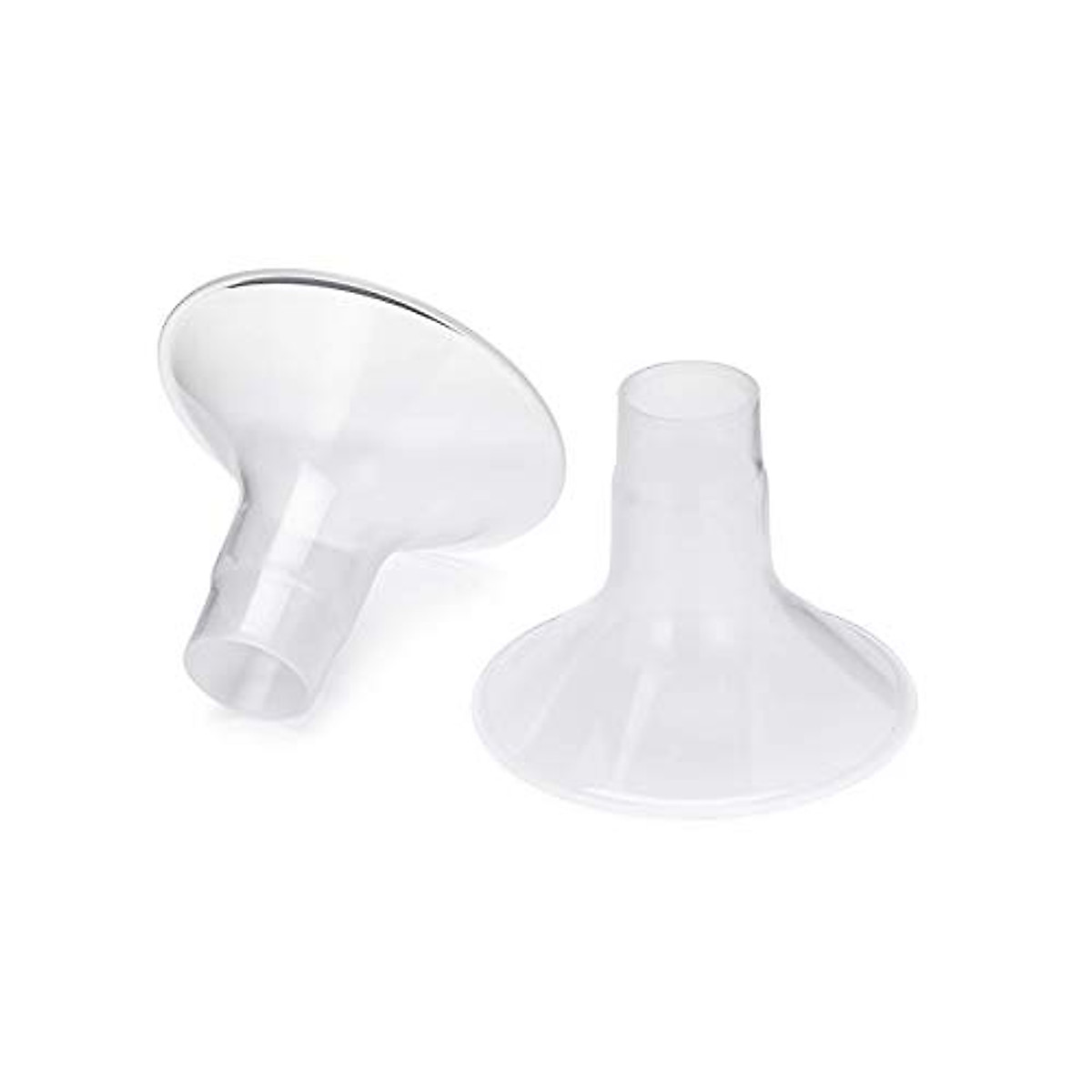 Motif Medical Duo Breast Shields Flanges - Replacement Parts for Duo Breast Pump (21mm) - Enhance Pumping Efficiency