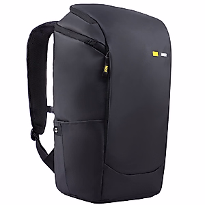 MIER Casual Daypack Travel Laptop Backpack Water Resistant, Commuter Back Pack Simple College Bookbag with Multiple Pockets for Men Women Work School Outdoors, Fits 15.6 Inch Notebook (27L, Black)