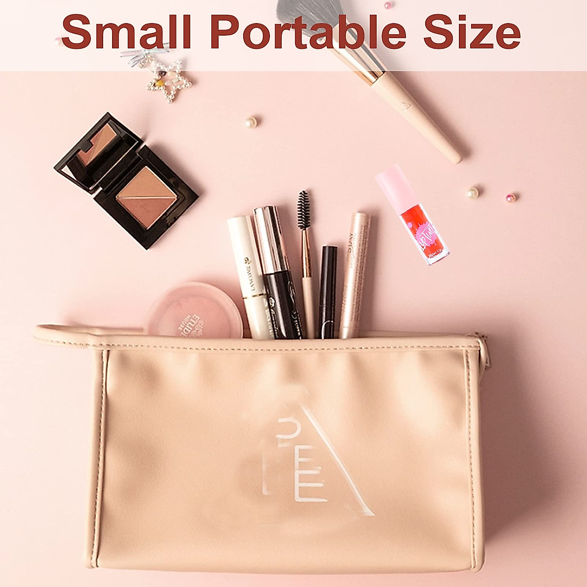 Rosarden Hydrating Lip Stain - Red Moisturizing Lip Stain - hydrating Lip Stain - Waterproof & Long Lasting Lip Stain - Water Based Lip Stain - Lip and Cheek Stain - Dark Lip Stain - Liquid Lip Stain (05#)