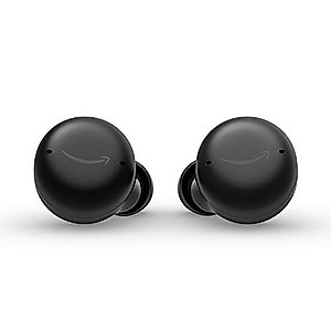 Echo Buds (2nd Gen) | True wireless earbuds with active noise cancellation and Alexa | Black
