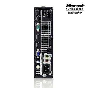 Dell Optiplex 9010 USFF Ultra-Slim High Performance Business Desktop Computer, Intel i5-3470s up to 3.6 GHz, 8GB RAM, 256GB SSD, New Keyboard, Mouse, Wireless WiFi, Windows 10 Home 64 Bit (Renewed)