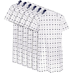 Utopia Care 6 Pack Cotton Blend Unisex Hospital Gown, Fits Sizes up to 2XL Blue