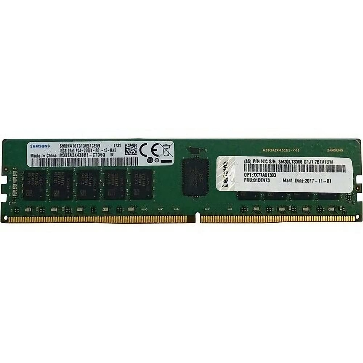 Lenovo 16GB TruDDR4 Memory Module - 16 GB - TruDDR4-2666 MHz DDR4-2666/PC4-21333 - 1.20 V - ECC - Unbuffered - 288-pin - DIMM