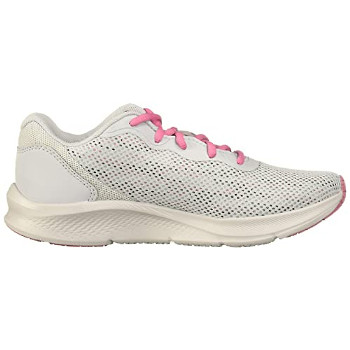 Under Armour Women's Shadow --Running Shoe, (104) Halo Gray/Halo Gray/Pace Pink, 8.5