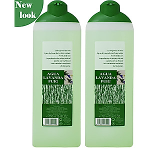 2 Agua Lavanda Cologne 750ml/25.5oz.