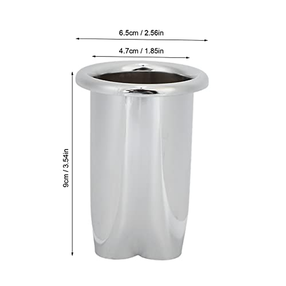 Yinhing Hair Dryer Holder, Bathroom Hair Dryer Holder, Stainless Steel Blow Shelf Blower Rack for Home Salon Bathroom (Steel Color)