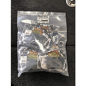 Fitzgerald Fishing Reclosable Tackle Bags - Large 15" x 12" - Heavy Duty - 10 Bags per Pack