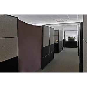 TopShade Office Cubicle Curtain and Privacy Door/Screen