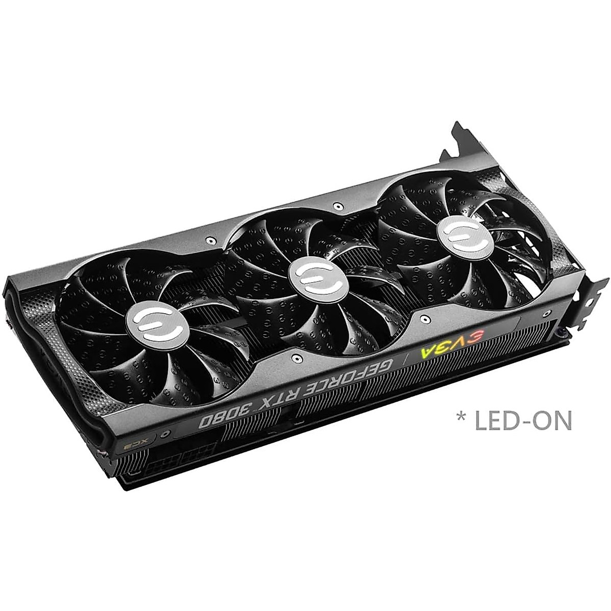 EVGA GeForce RTX 3080 XC3 Ultra Gaming, 10G-P5-3885-KL, 10GB GDDR6X, iCX3 Cooling, ARGB LED, Metal Backplate, LHR