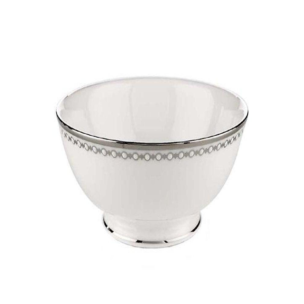 Lenox Fruit Bowl Pearl Platinum, white