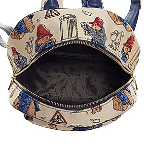 Signare Tapestry Women Backpack Rucksack Casual Daypack With Paddington Bear Design (DAPK-PADD)