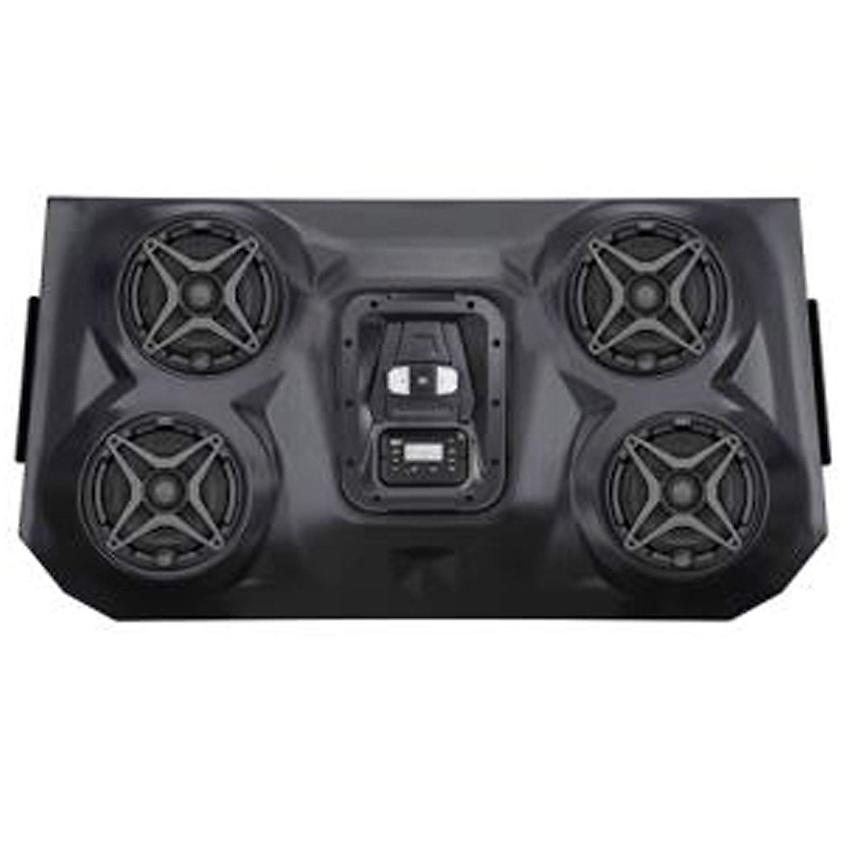 SSV Works WP-RZ3O65 Black Weather Proof Series Audio System for 2015-2023 Polaris RZR XP1000, XP4 1000, XP Turbo, XP4 Turbo w/Built-in 200 Watt 4 Channel Amplifier