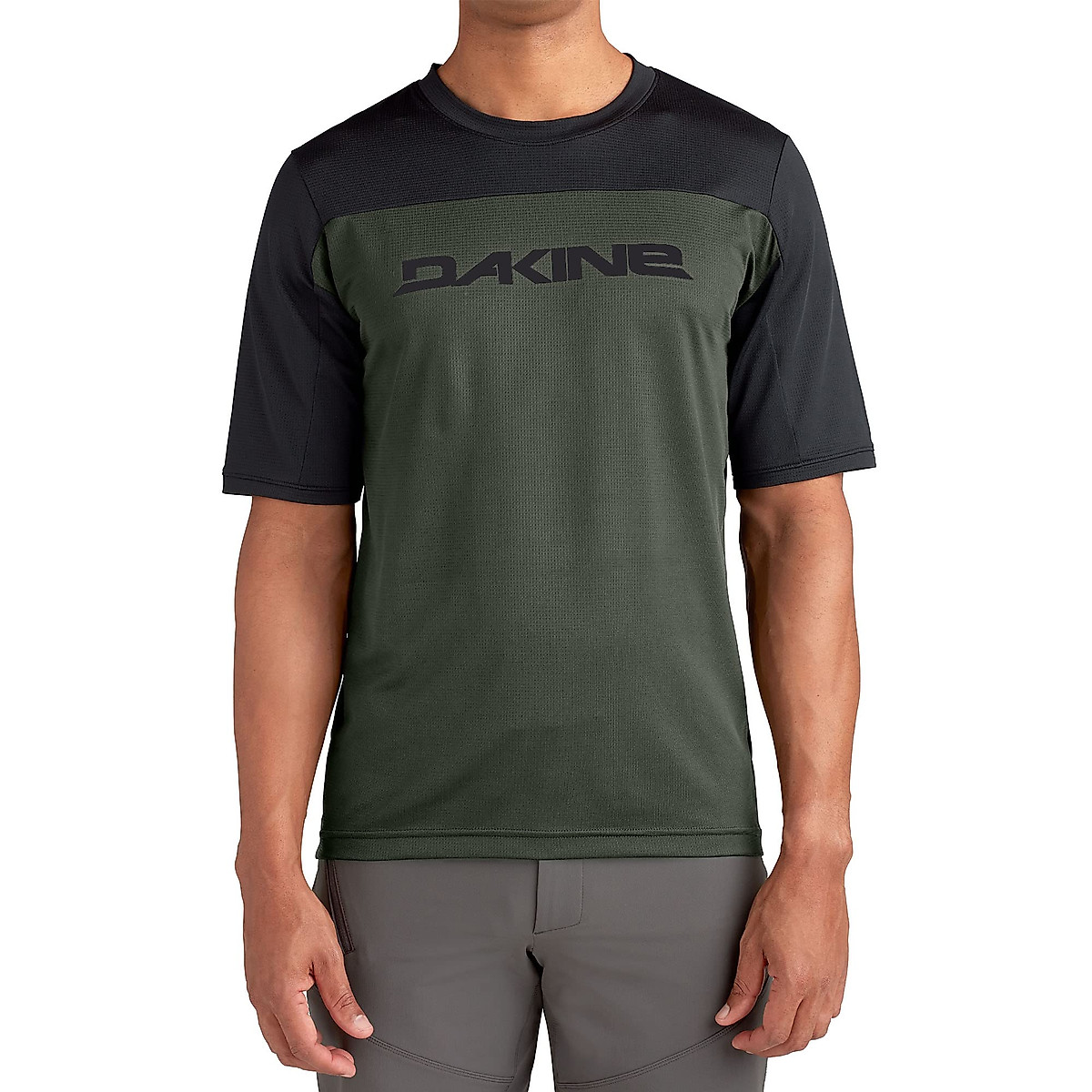 Dakine Syncline Short-Sleeve Jersey - Men's Peat Green, L