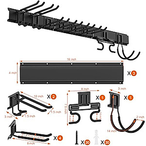 HOMSAILMO Under Sink Organizer and Storage, Kitchen Organization Rack with Double Sliding Cabinet Drawers, Multi-Purpose Storage Shelf Holder with 4 Hooks for Bathroom, Pantry