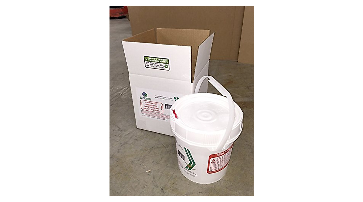 EZ on the Earth Battery Recycling Kit - Eco-Friendly Disposal