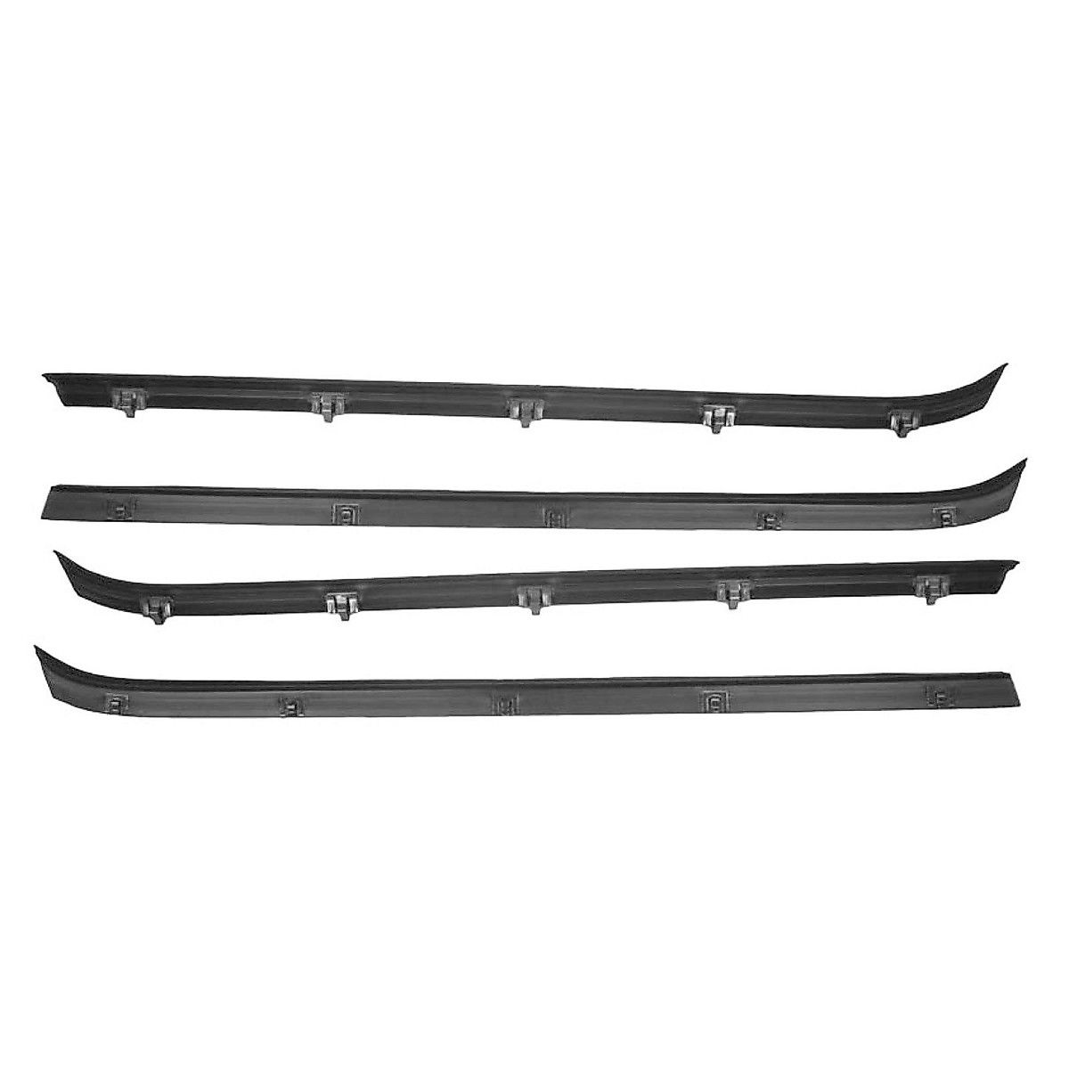 Door & Window Sweep Weatherstrip Seals Kit Set Compatible with GMC Chevy 1500 Pickup Truck
