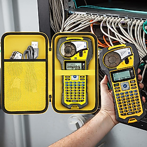 Aenllosi Hard Carrying Case Compatible with Brady M210 (BMP21-PLUS) Handheld Label Printer