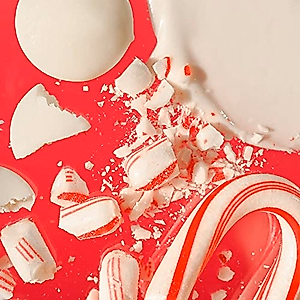 EOS Limited Edition Holiday Collection- Candy Cane Swirl Lip Balm & Vanilla Cashmere Hand Cream, 24-Hour Hydration, 2-Pack, Clear