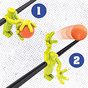 Hasbro Gaming Foosketball, The Foosball Plus Basketball Shoot and Score not searched Tabletop Game for Kids Ages 8 and Up, for 2 Players