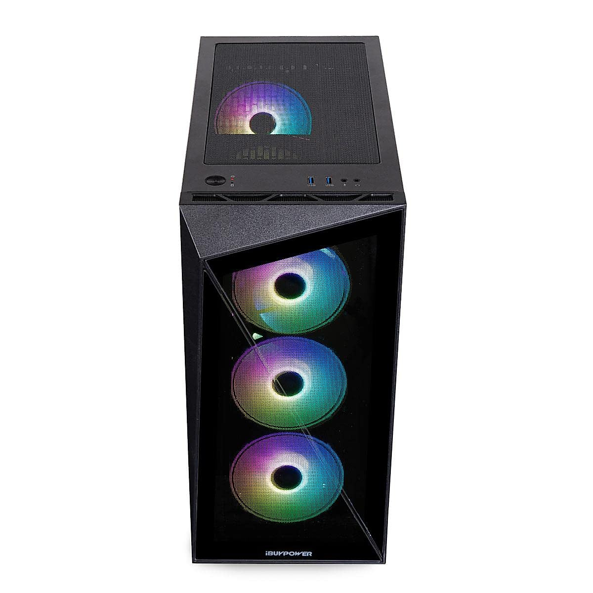 iBUYPOWER Pro Gaming PC Computer Desktop - SlateMR 1004 (Intel Core i3-10105F 3.7GHz, Nvidia GeForce GTX 1650 4 GB, 8GB DDR4, 480 GB SSD, RGB Fans, WiFi Ready, Windows 11 Home)