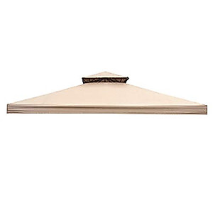 Garden Winds Replacement Canopy Top Cover for Aldi Gardenline 2019 Gazebo- Standard 350