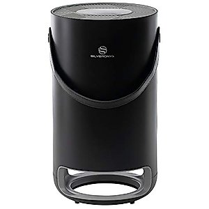 SILVERONYX Air Purifiers for Home with True H13 HEPA Filter Bedroom Air Cleaner For Pollen, Allergies, Pet Dander, Hair, Dust, Odor, Sleep Mode 3-Speed Control, Portable Air Purifier, 3-Speed Black