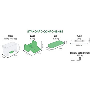 HappyTap Portable Sink Hand Washing - 5 Pack