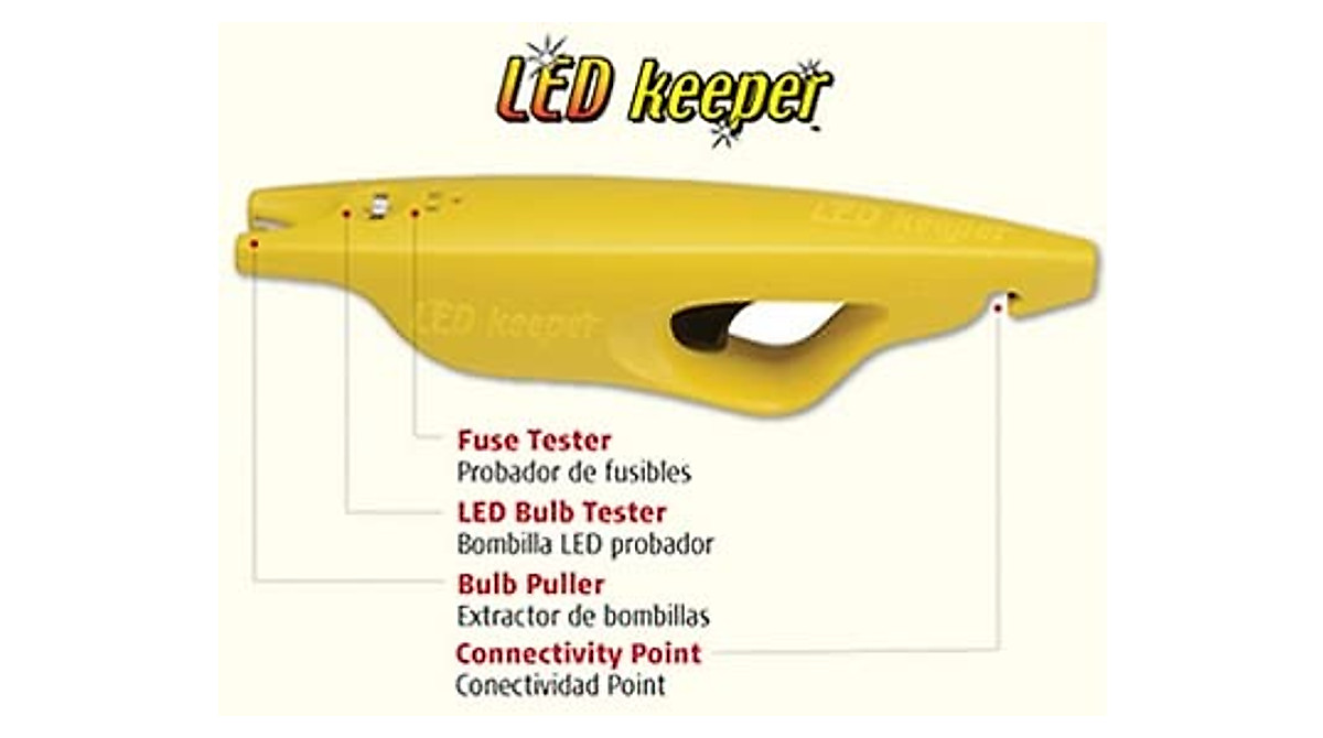 LED Keeper Light Set Repair Tool - Test & Replace Lights