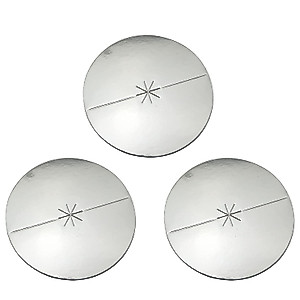 YHXiXi Paper Candle Bobeche 30PCS Paper Candle Holders Drip Protectors for Church Service Vigil Candles