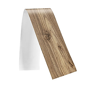 Livelynine 16-Tiles 6X36 Vinyl Flooring Peel and Stick Floor Tile Natural Wood Look Planks Laminate Flooring Waterproof Vinyl Plank Flooring for Bathroom Kitchen Bedroom Stick on Floor Tiles Stickers