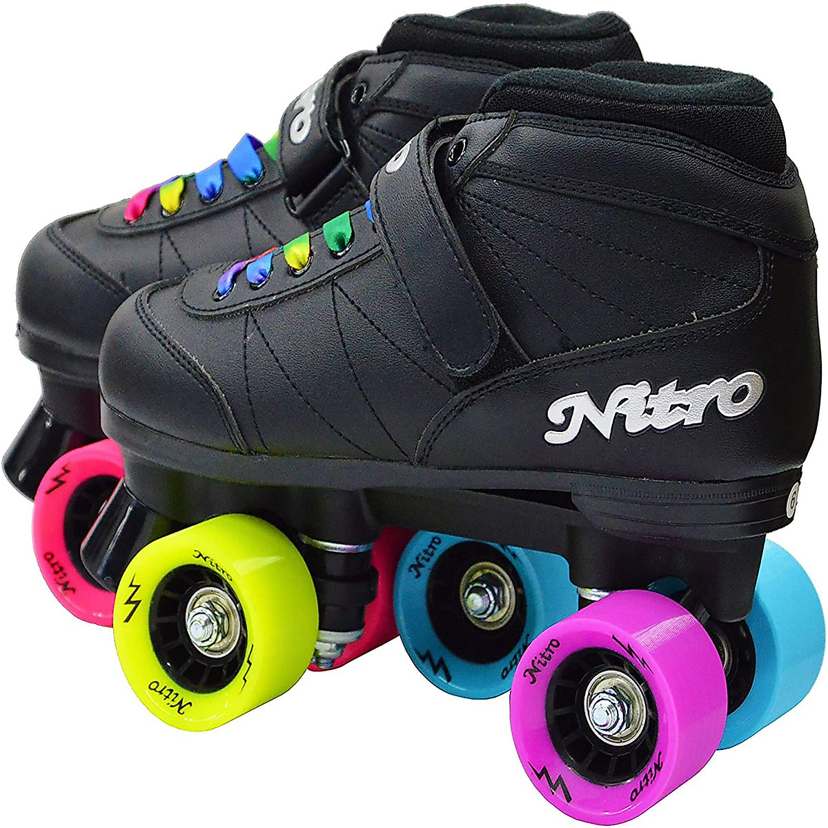 Epic Skates Men's Super Nitro Rainbow, Size 7, Multicolor