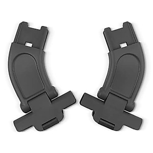 MINU V2 Stroller-Stella (Grey mélange/Silver/Chestnut Leather)+ Adapter for Bassinet/MESA + Bassinet - Stella (Grey Brushed mélange/Silver)