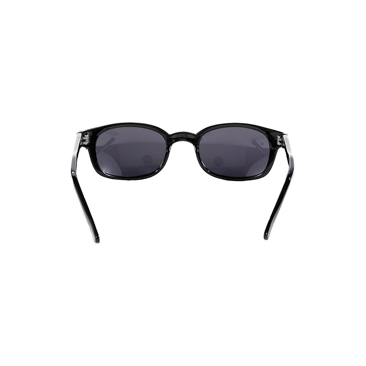 Pacific Coast Original KD's Biker Sunglasses (Black Frame/Dark Grey Lens)