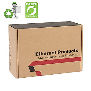 Huacomm 6-Port 10/100Mbps PoE Switch with 4 PoE Ethernet Ports | IEEE 802.3af/802.3at | Sturdy Metal | Plug-and-Play | Desktop | 65W PoE Budget | Unmanaged | HC1705P