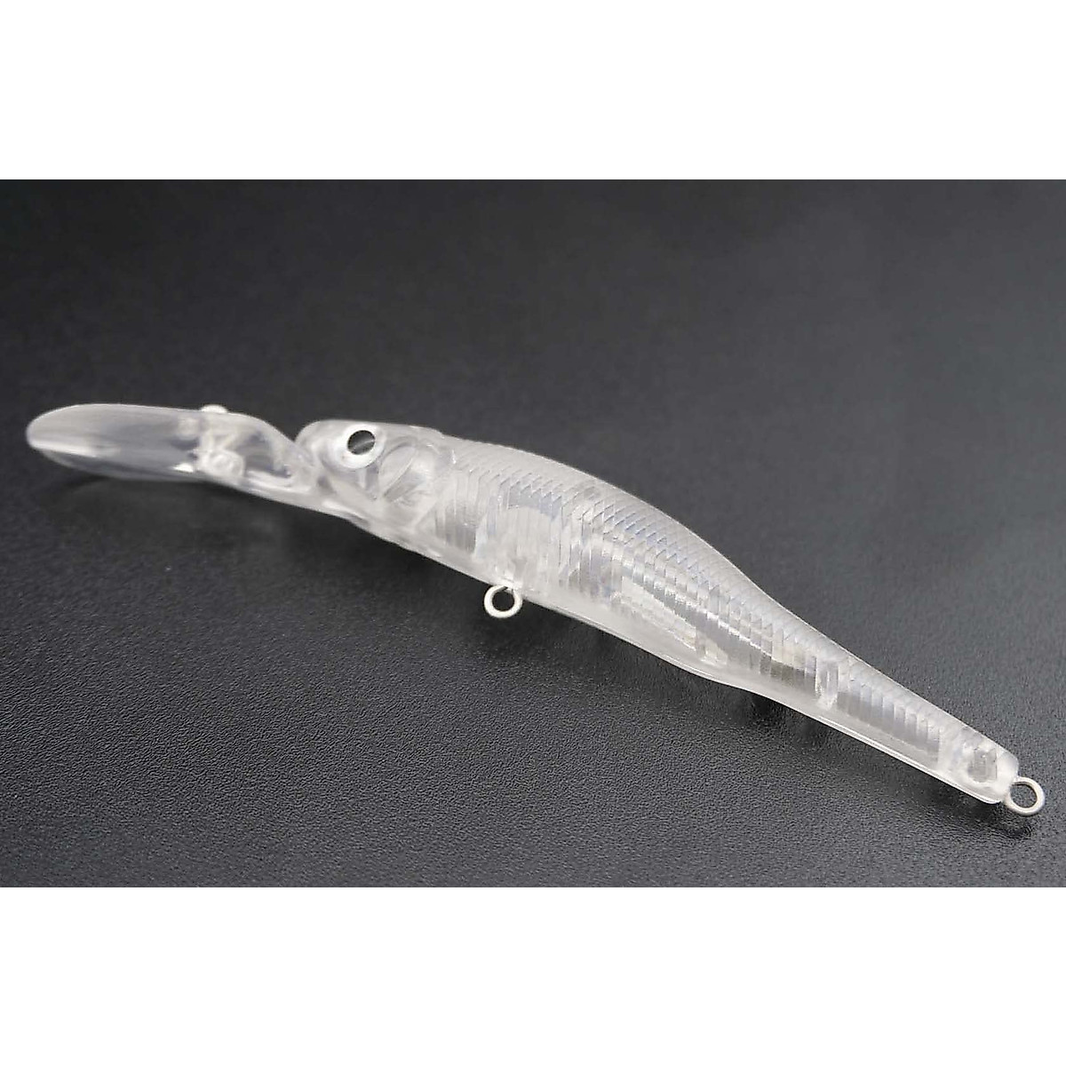 Free Eye 20PCS Unpainted Fishing Blanks Crankbait 9.6cm 4.77g topwater Artificial Bait Fishing Lures Blank Minnowbait Hard unpainted Artificial Bait Bodies DIY Fishing Tackle Spoons