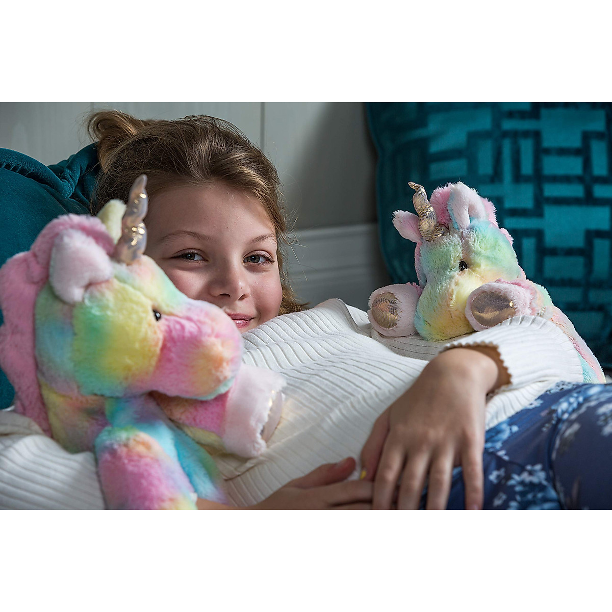 Mary Meyer Marshmallow Zoo Stuffed Animal Soft Toy, 13-Inches, Fro-Yo Unicorn