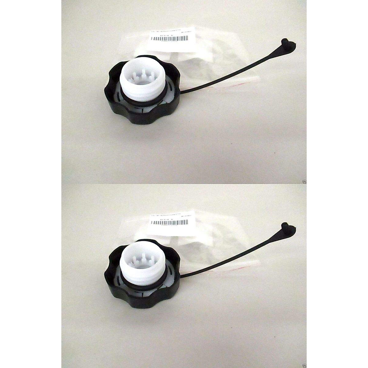 2 Pack Husqvarna 532424942 Oversized Fuel Cap Click Style Fits LCT Lauson 03011