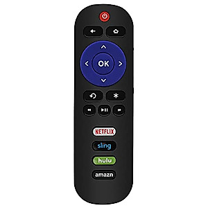 RC282 Replace Remote Control Applicable for TCL Roku TV 32S301 40FS3700 55S401 65S401 43S403 49S403 55S403 65S403 43S515 49S515 55S515 65S515 55R615 65R615 55P605 55C803 65C803 75C803 40S303 43S303