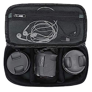 S-ZONE Water Resistant Camera Insert Bag with Sleeve Camera Case Upgraded Version 2.0