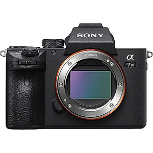 Sony a7 III Mirrorless Camera (ILCE7M3/B) + 64GB Memory Card + Bag + NP-FZ100 Compatible Battery + Card Reader + Corel Photo Software + Flex Tripod + Hand Strap + Memory Wallet + More (Renewed)