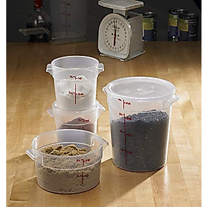 Cambro RFS2PP190 Translucent Rounds 2 qt