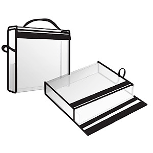 Totally Tiffany TT-SASC-PT8X8 8" x 8" Paper Taker, Clear