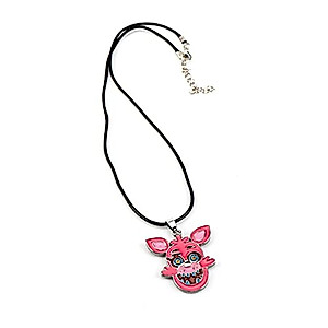 FNAF Security Badge Metal Pin, Pendant Necklace Freddy Fazbear, Chica, Bonnie, Five Nights at Freddy Cosplay Uniform, Security Pins and Badges, 5 Nights at Freddy's Metal Badge Costume