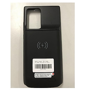 NEWDERY Battery Case for Galaxy Note 20 Ultra 10000mAh, Fast Charging & Qi Wireless & Android Auto Supported, Extended Backup Charger Case for Samsung Galaxy Note 20 Ultra 5G (6.9") Black