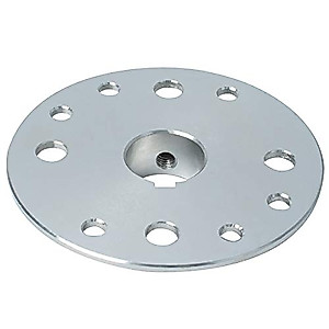 Gekufa Go Kart Sprocket Hub with 1" Bore & 1/4" Keyway Fit for Go-Karts and Mini Bikes, Sprocket Brake Hub (Hardware Included)